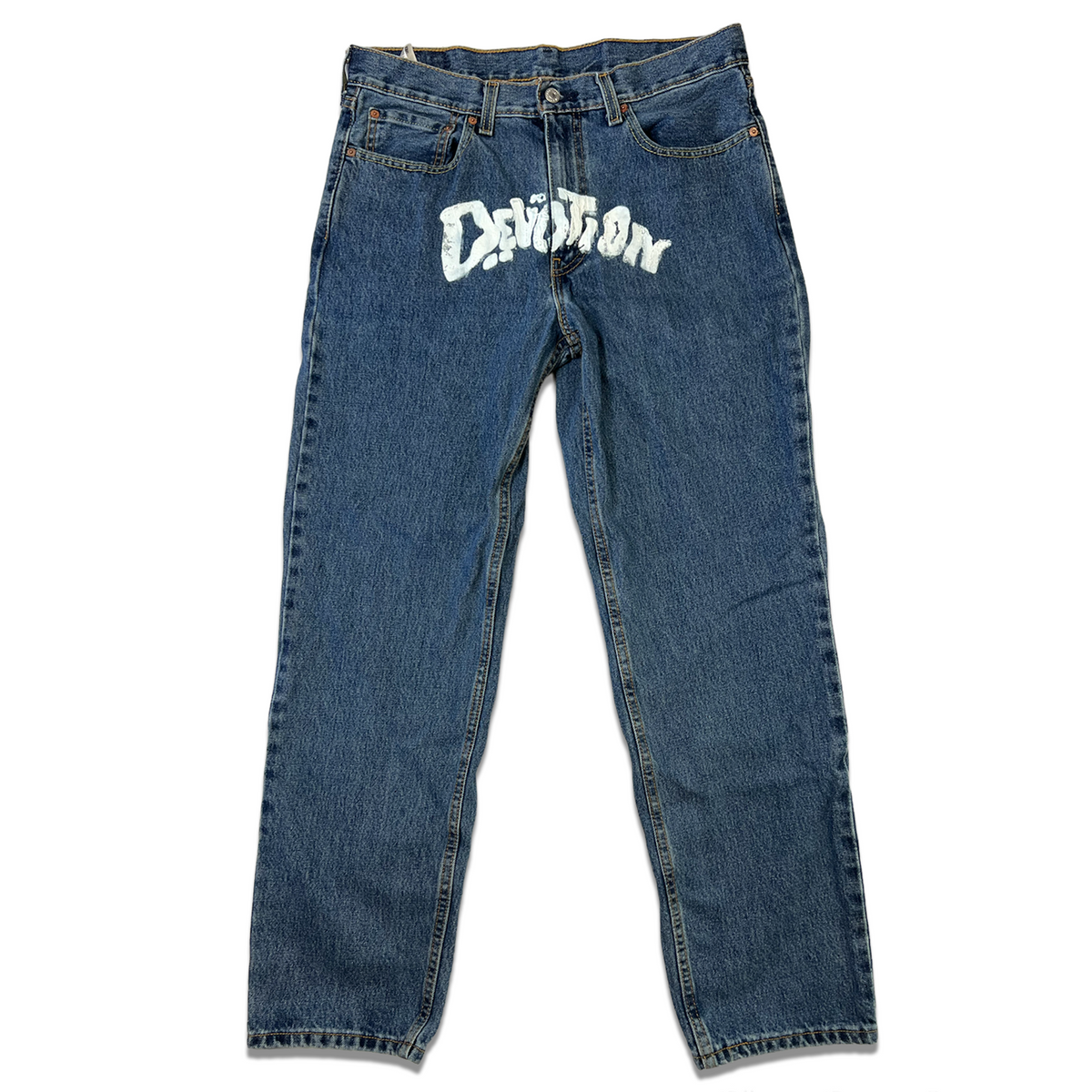 Straight Leg Dark Blue Denim – devotion4l